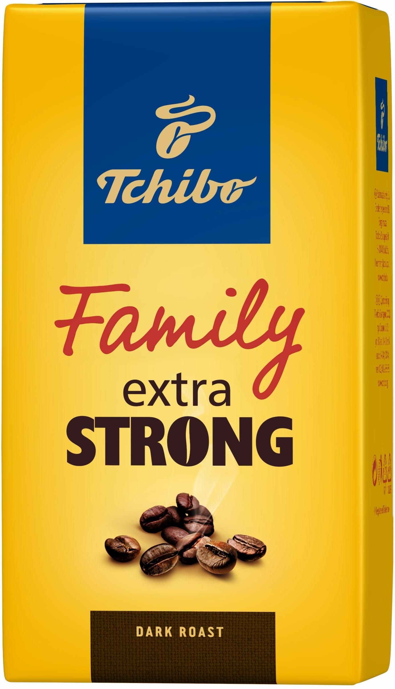Kawa Tchibo Family Extra Strong kawa mielona 500g - Ceny i opinie ...