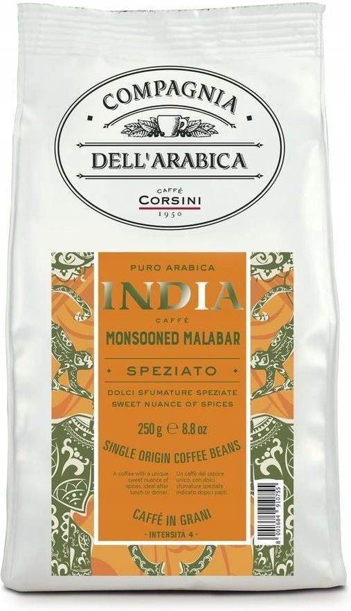 Kawa Corsini Kawa India Monsooned Malabar Ziarno 250g - Ceny i opinie ...