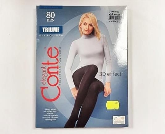 Rajstopy Conte Triumf Microfibra Nero 80 Den 5 - Ceny i opinie - Ceneo.pl