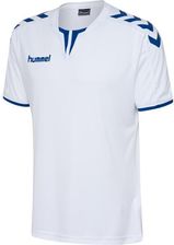 Hummel Koszulka Z Krótkim Rękawem Core Ss Poly Jersey Biały Niebieski ...