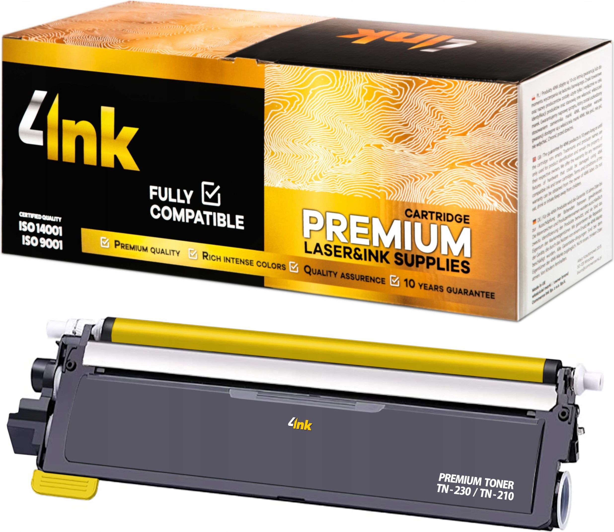 4INK TONER DO / BROTHER / TN-230 / PREMIUM XL / YELLOW - Opinie i ceny ...