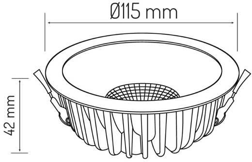 Downlight lampa sufitowa podtynkowa QUANTUM LED DIM 15W 4000K 115mm ...