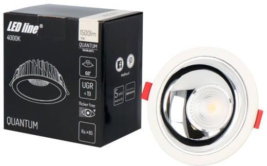 Downlight lampa sufitowa podtynkowa QUANTUM LED DIM 15W 4000K 115mm ...