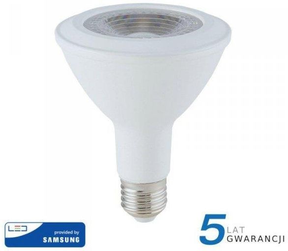 Żarówka LED V-TAC SAMSUNG CHIP 14W E27 PAR38 VT-238 6400K 1100lm 5 Lat ...