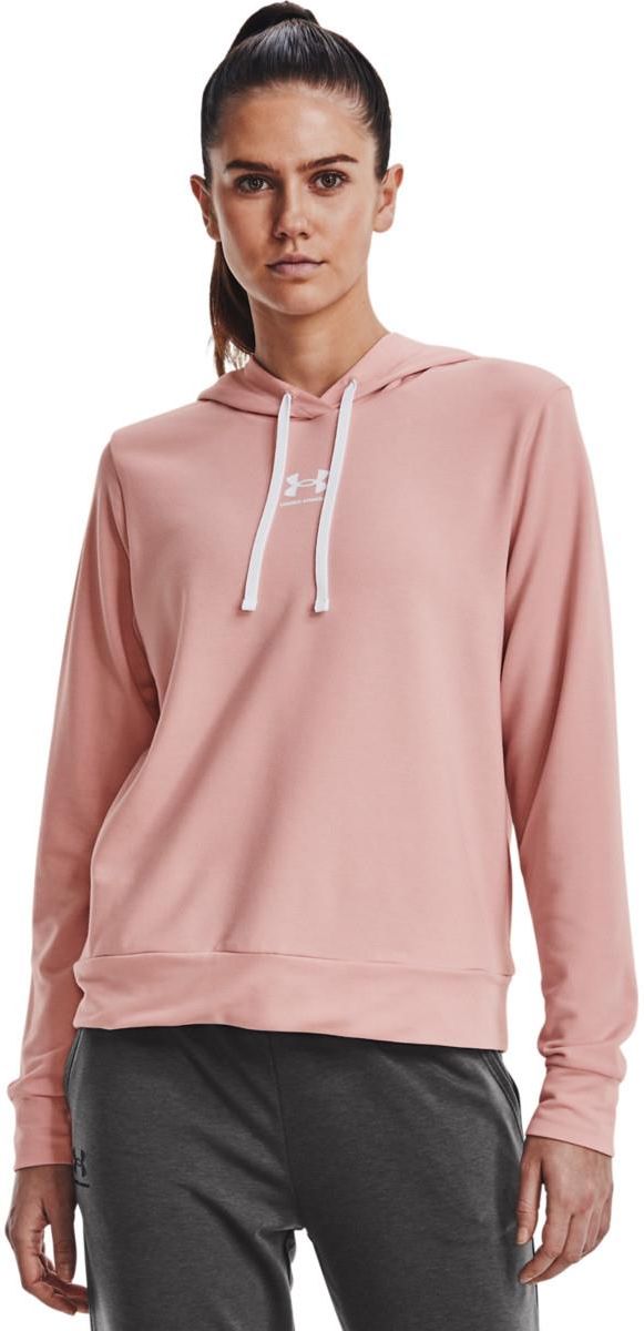 Under Armour Damska Bluza Treningowa Rival Terry Hoodie Jasny Róż - Ceny i opinie - Ceneo.pl