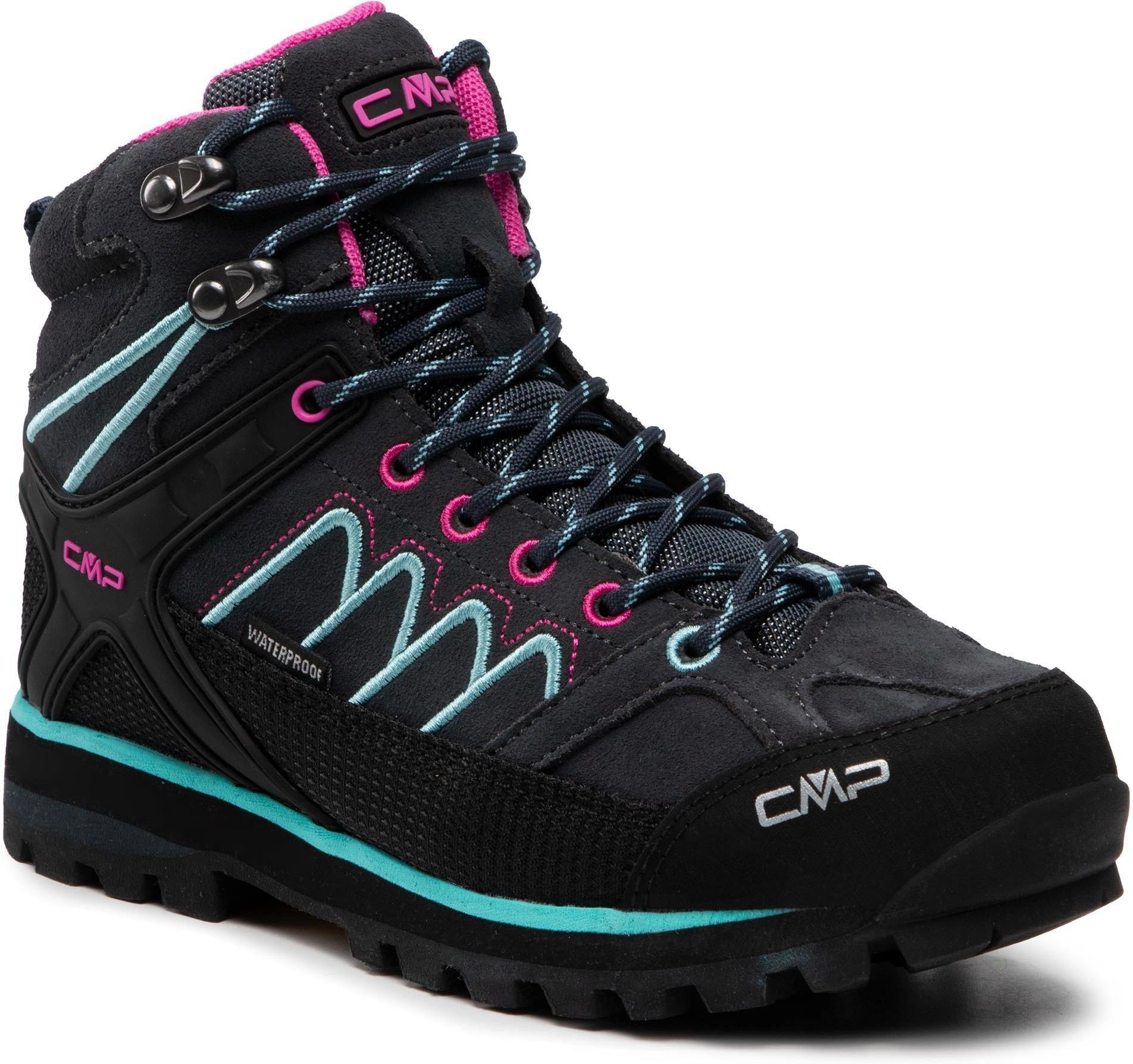 Buty trekkingowe Cmp Moon Mid Wmn Trekking Shoe Wp 31Q4796 Antracite ...