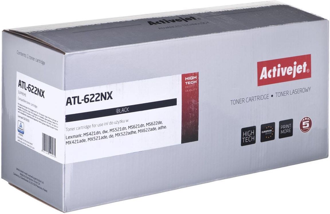 Activejet Lexmark 56F2X00 Czarny ATL-622NX - Opinie i ceny na Ceneo.pl