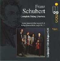 Płyta kompaktowa Leipziger Streichquartett - Schubert: Complete String Quartets Vol. 6 - Ceny i ...