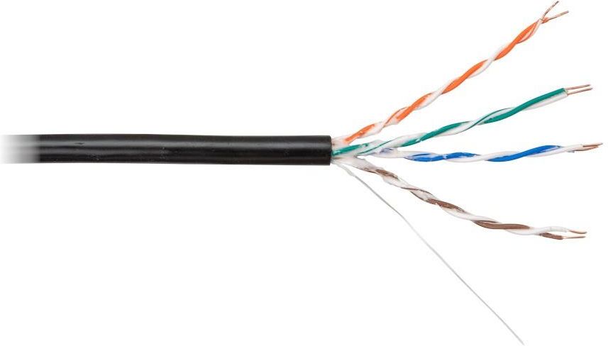 Bcs Kabel skrętka komputerowa U/UTP kat.5e BCS-U/UTP-CAT5E-PE+G (305 m ...