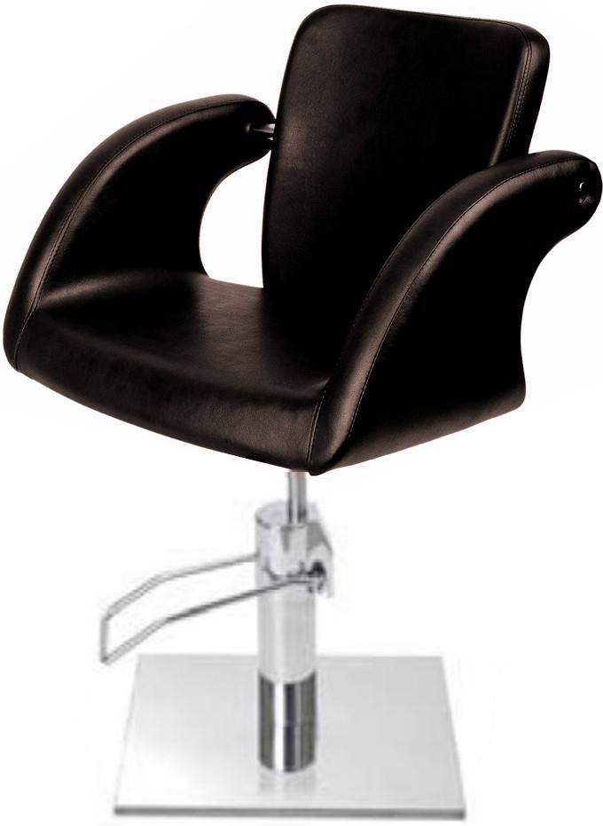 Panda Fotel Fryzjerski Omega Ii Xm 4453 Kwadratowa Podstawa, Brązowy ...