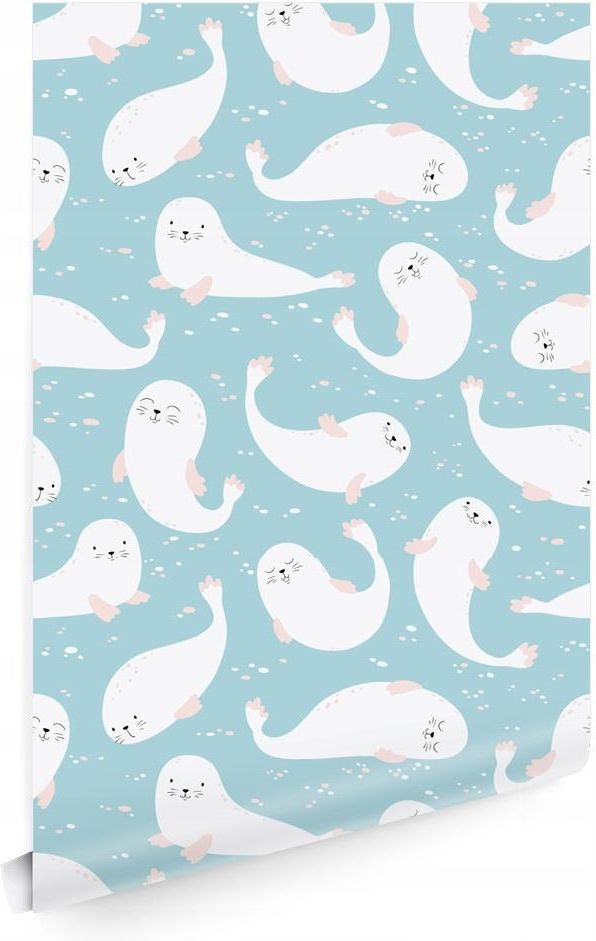 Printedwall Tapeta Foki Foczki T0546 - Opinie i ceny na Ceneo.pl