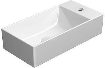 Umywalka Gsi Kube x 50x25cm Biały Extraglaze (9486111) - Opinie i ceny ...