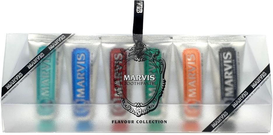 Marvis Zestaw Past Do Zębów - Toothpaste Flavor Collection Gift Set ...