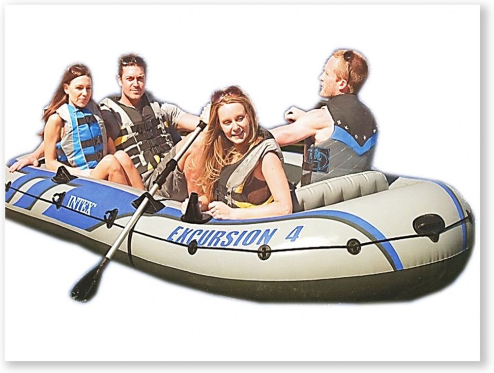 INTEX Ponton EXCURSION 3 (68319) - Ceny i opinie - Ceneo.pl