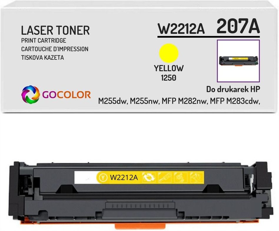 GOCOLOR TONER W2212A DO HP COLOR LASERJET PRO MFP M283 FDN (EHP971 ...