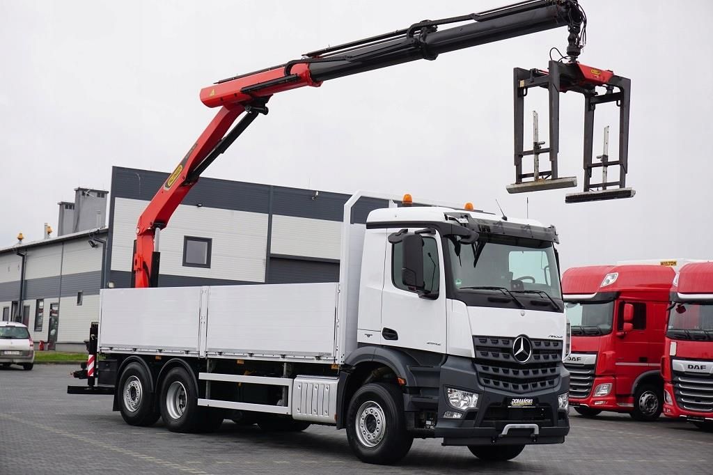 MERCEDES / AROCS / 2642 / E 6 / SKRZYNIOWY + HDS / - Opinie i ceny na ...