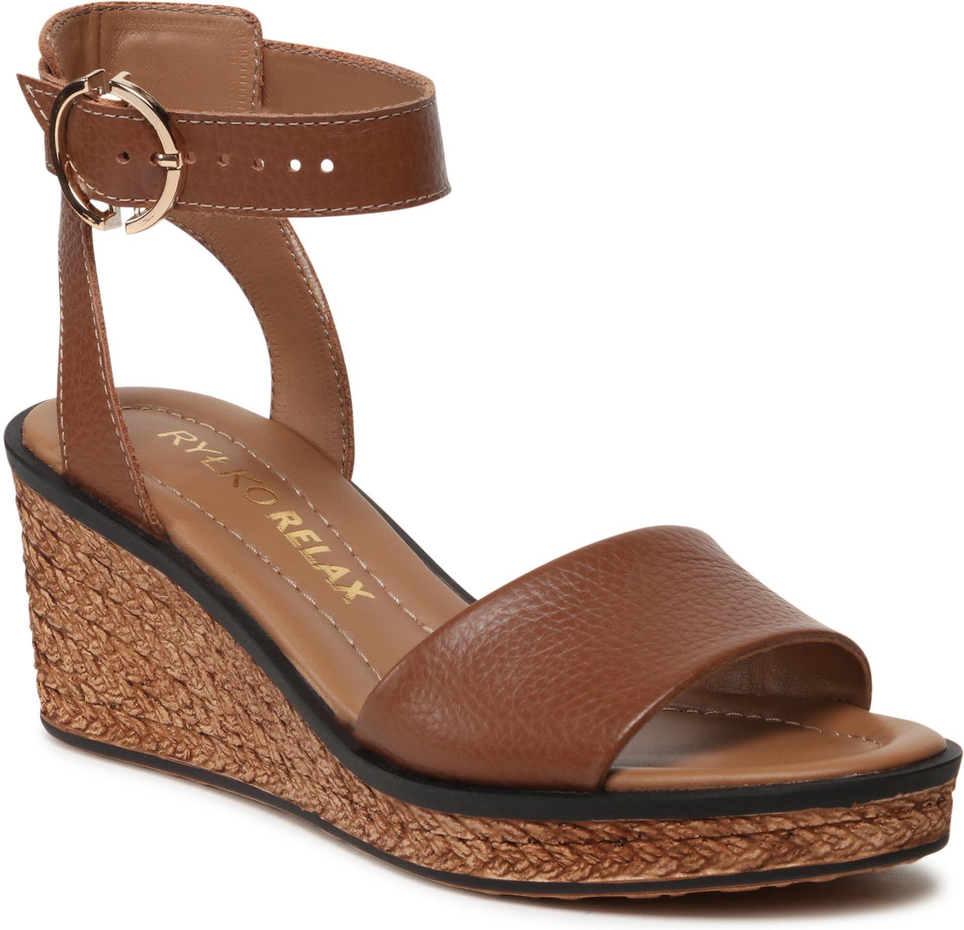 Sandały RYŁKO - 4RFY4_Y Brązowy 2PB - Ceny i opinie - Ceneo.pl