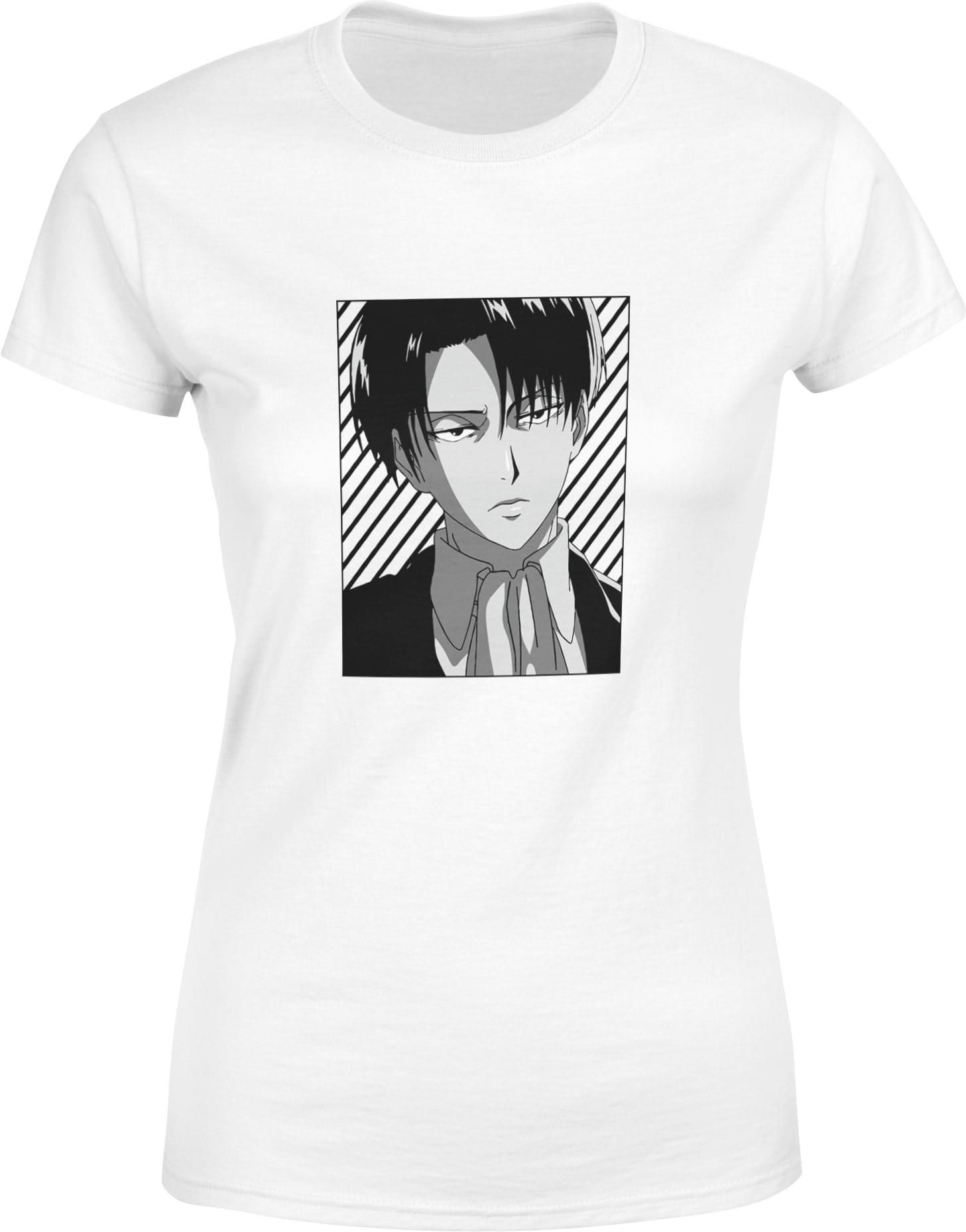 Jhk Levi Ackermann Attack On Titan Atak Tytanów Damska Koszulka L Biały - Ceny i opinie - Ceneo.pl