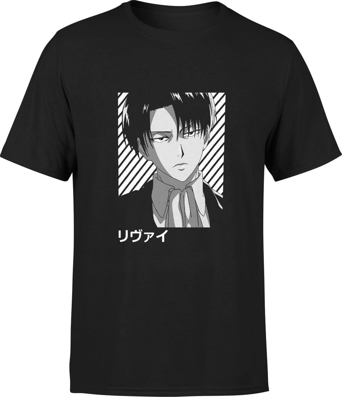 Jhk Levi Ackermann Attack On Titan Atak Tytanów Męska Koszulka L Czarny - Ceny i opinie - Ceneo.pl