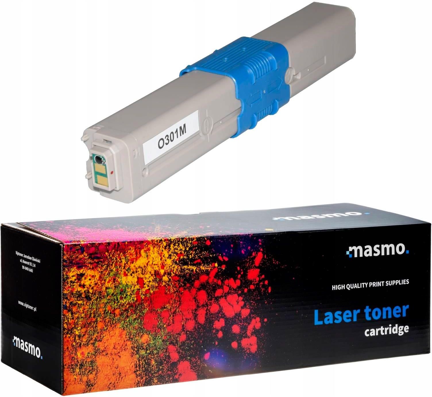 MASMO TONER M DO OKI C301 C301DN C321DN MC332DN MC342DN ...