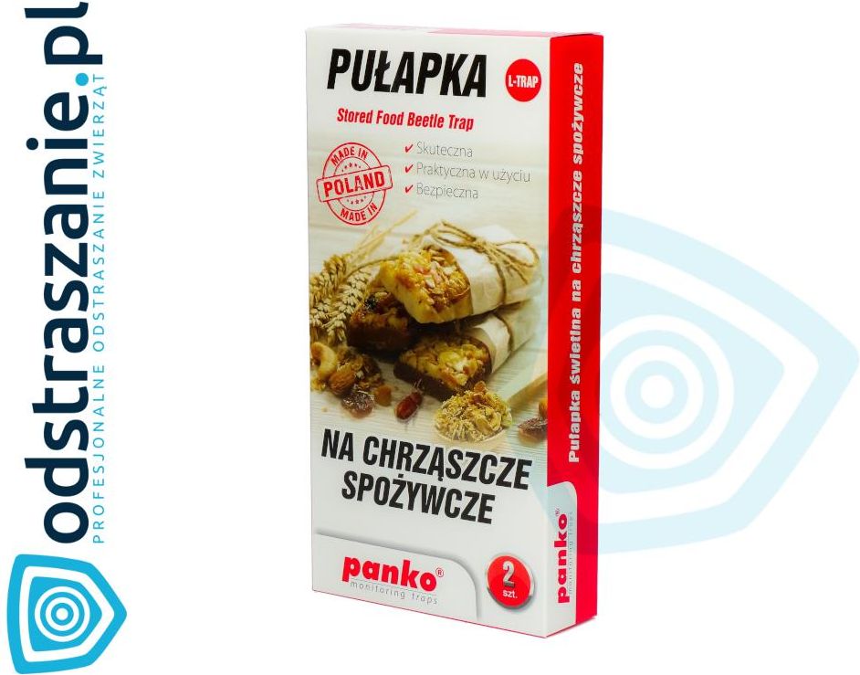 Pułapka Na Chrząszcze Spożywcze Trojszyki Mrzyki Szubaki Panko L-Trap ...