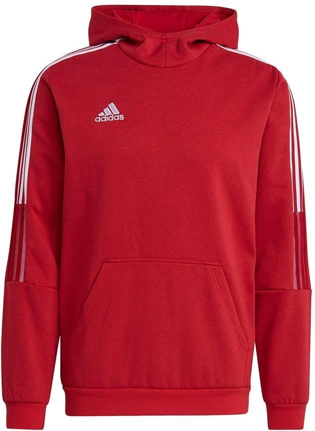 Adidas Teamwear Bluza Męska Tiro 21 Sweat Hoody Czerwona Gm7353 Ceny