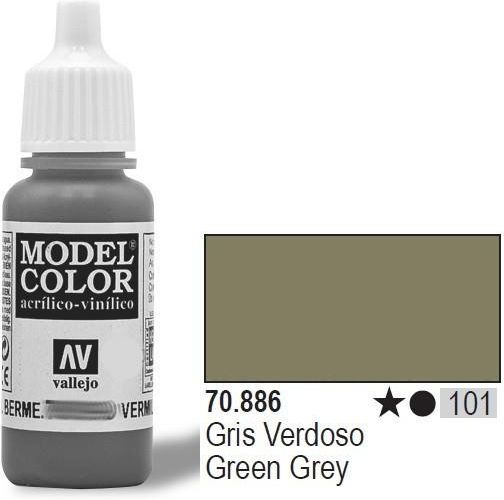 Vallejo Farba akrylowa - Green Grey nr 70886 (101) / 17ml 70886 - Ceny ...