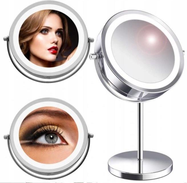 Retoo Lusterko Kosmetyczne Led Podświetlane - Opinie i ceny na Ceneo.pl