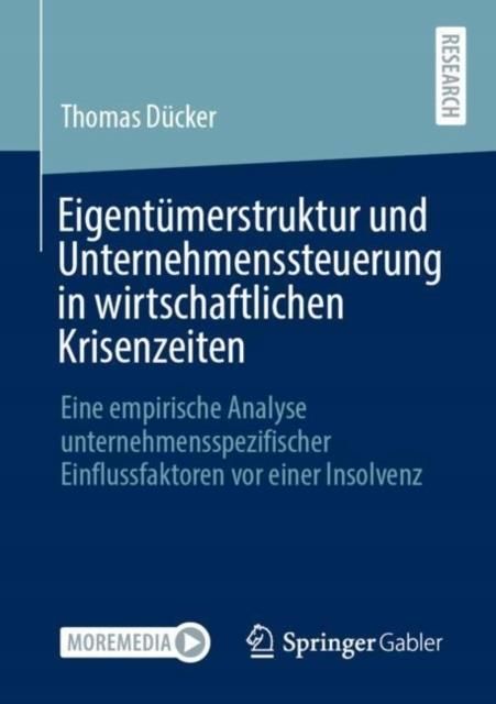 Eigentumerstruktur Und Unternehmenssteuerung in Wi - Literatura ...
