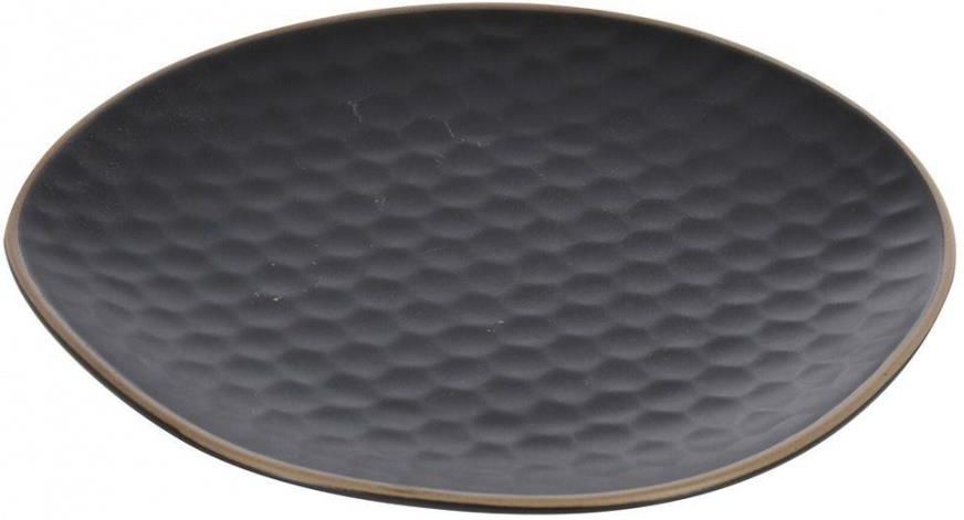 Siaki Collection Talerz Deserowy Talerzyk Czarny Płytki Ceramiczny 20cm ...