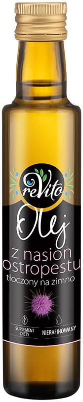 Revito Olej Z Ostropestu Tłoczony Na Zimno 250ml - Ceny i opinie - Ceneo.pl
