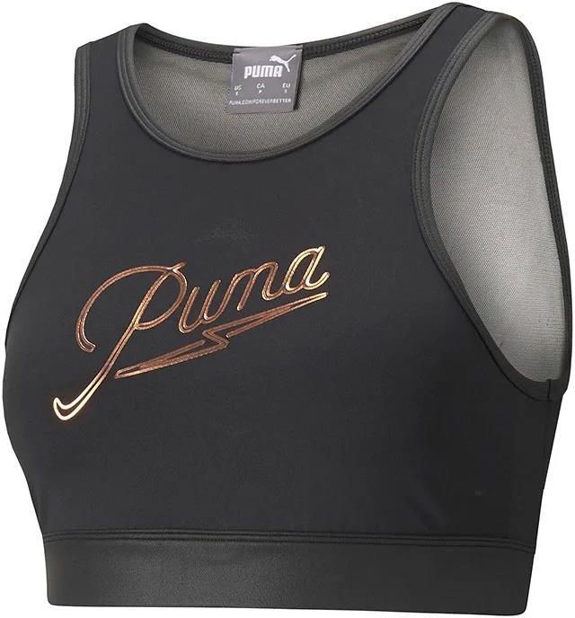 Puma Crop Top Sportowy Moto Bra Q4 Czarny Black - Ceny i opinie - Ceneo.pl