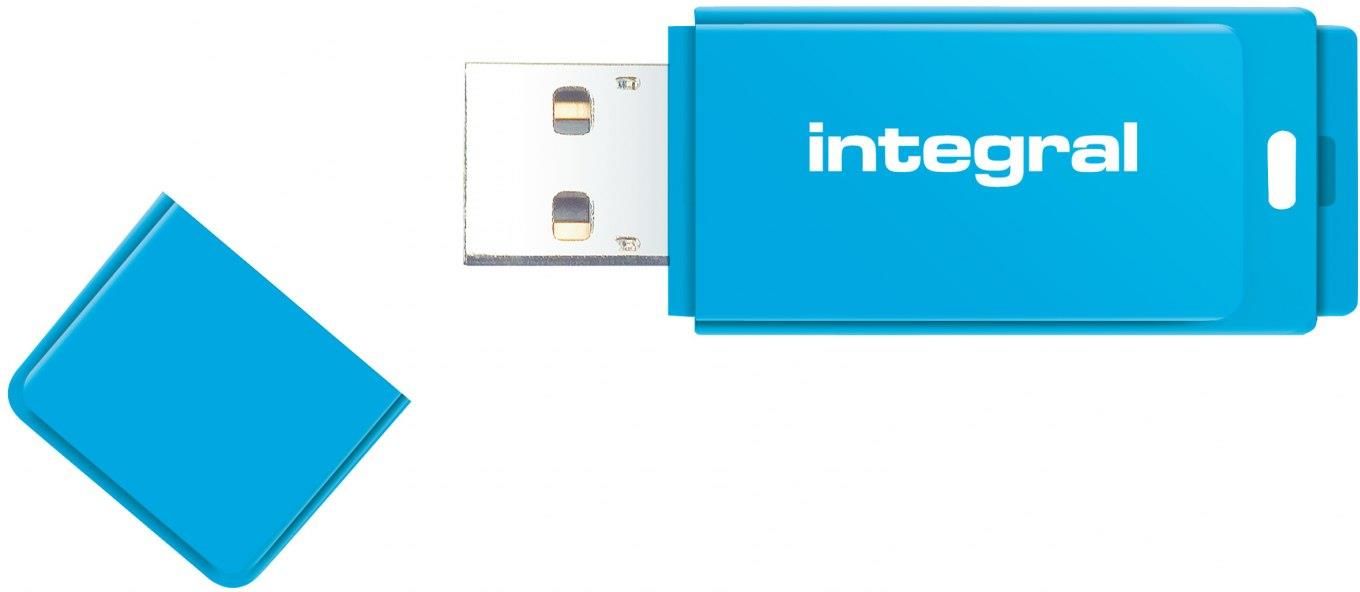 Pendrive Integral FlashDrive NEON blue 64GB (INFD64GBNEONB) - Opinie i ...