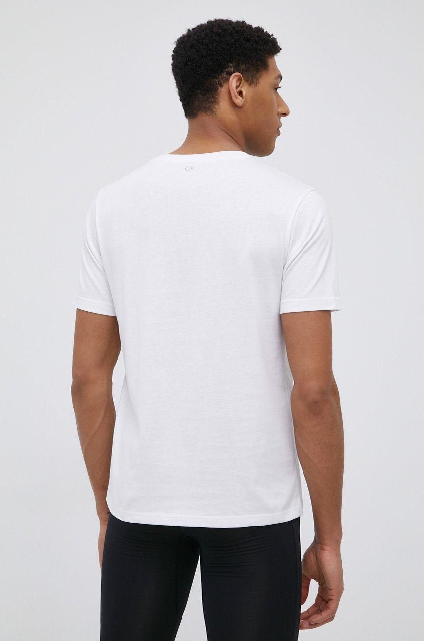 Calvin Klein Performance t-shirt treningowy CK Essentials kolor biały z ...