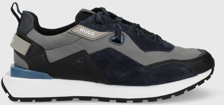 HUGO sneakersy Cubite kolor granatowy - Ceny i opinie - Ceneo.pl