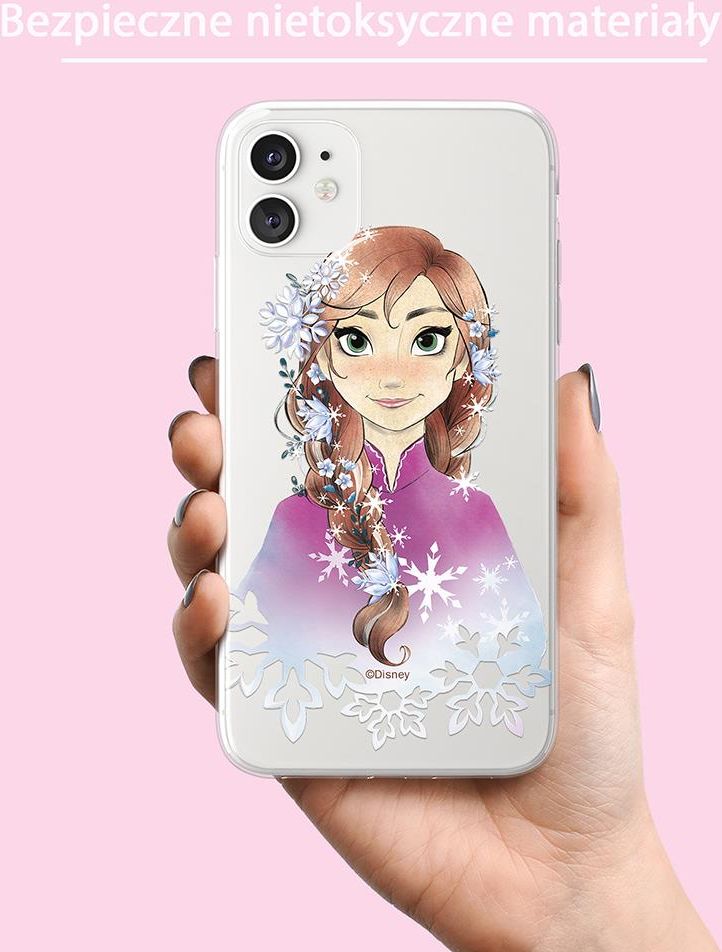 Etui Anna 001 Disney Nadruk częściowy Przeźroczysty Producent: Xiaomi ...