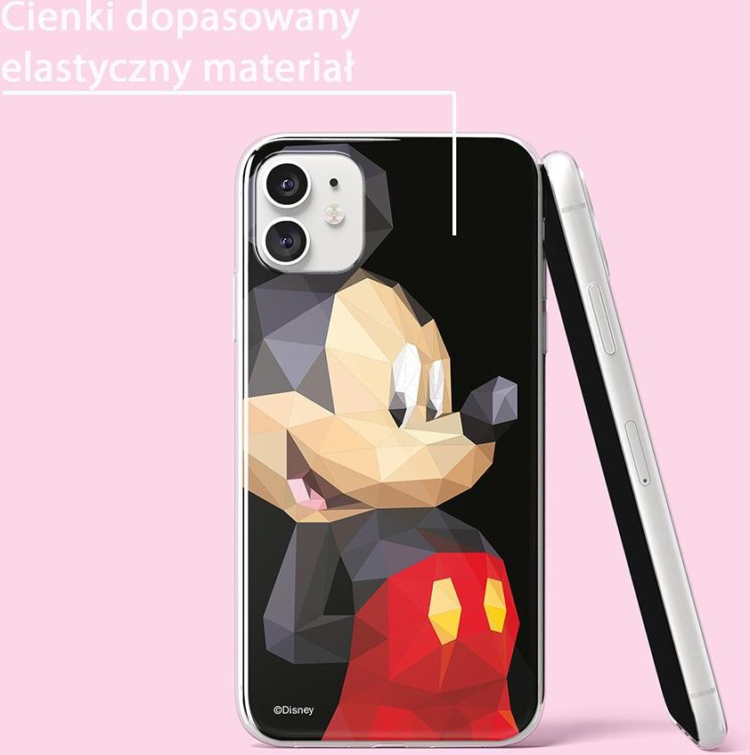 Etui Mickey 024 Disney Nadruk pełny Czarny Producent: Xiaomi, Model: REDMI NOTE 11 5G / NOTE 11T ...