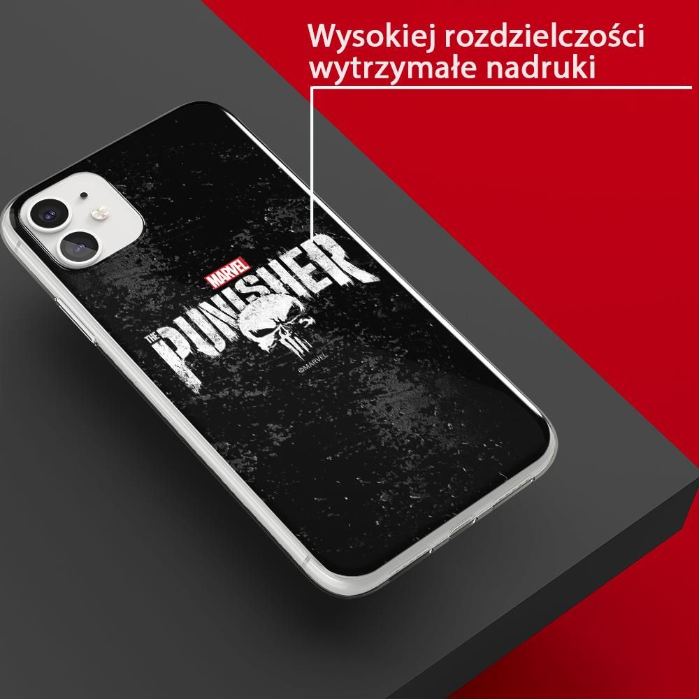Etui Punisher 003 Marvel Nadruk pełny Czarny Producent: Xiaomi, Model: REDMI NOTE 11 PRO 5G ...