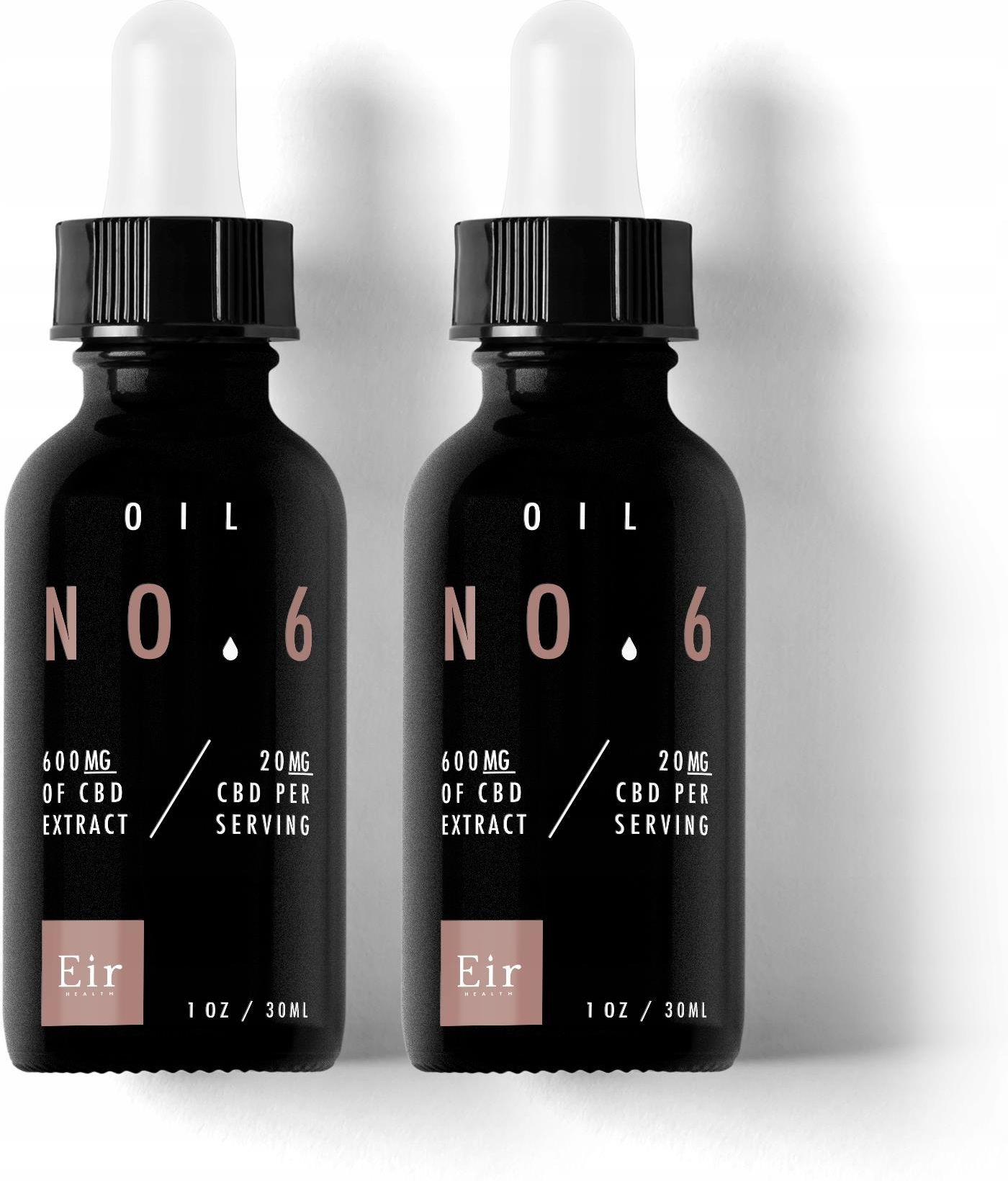 Preparat medycyny naturalnej Eir Health Olejek Konopny Cbd 2X No.6 ...