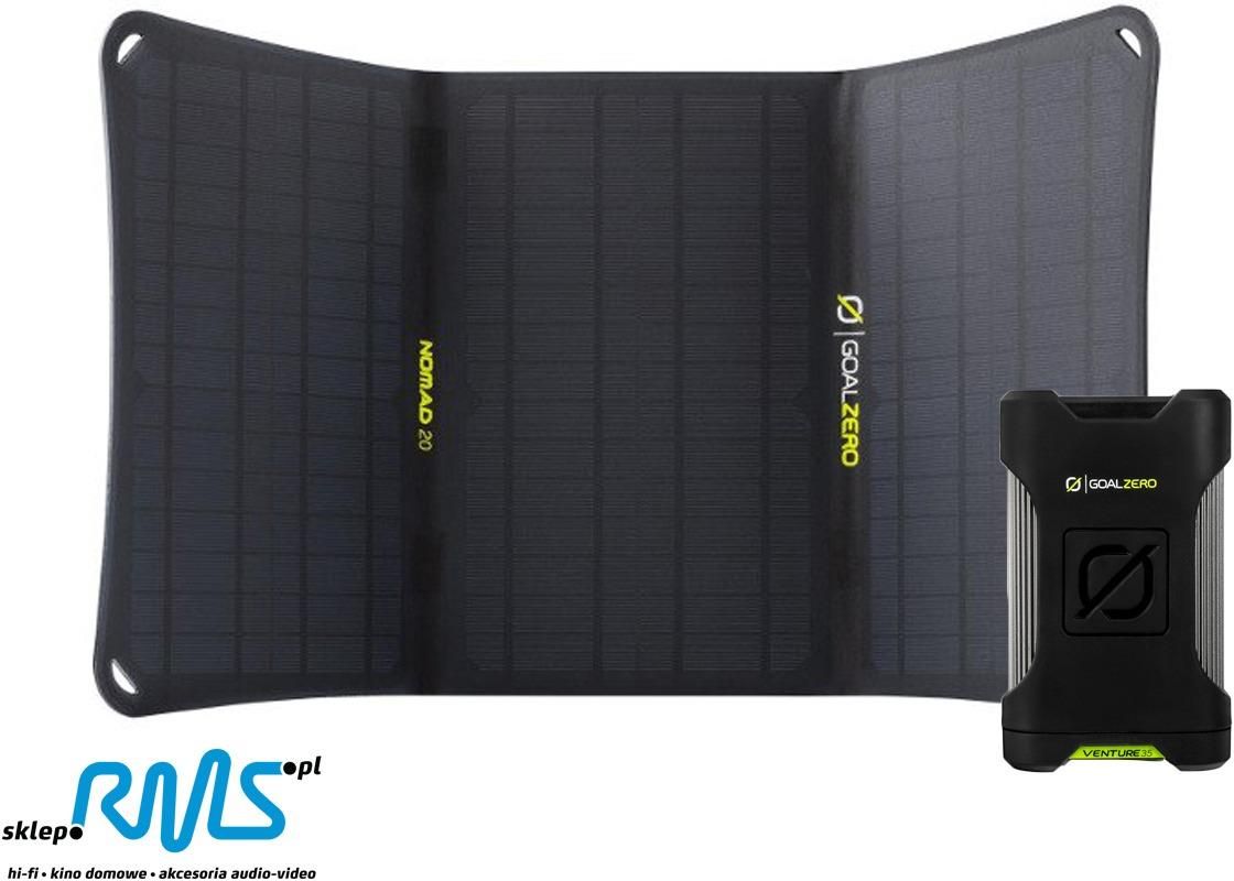 Powerbank Zestaw Goal Zero Nomad 20 panel solarny + Goal Zero Venture ...
