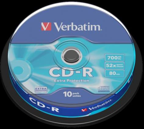 Nośnik danych PŁYTA CD-R VERBATIM CAKE 10 43437/43429 - Opinie i ceny ...