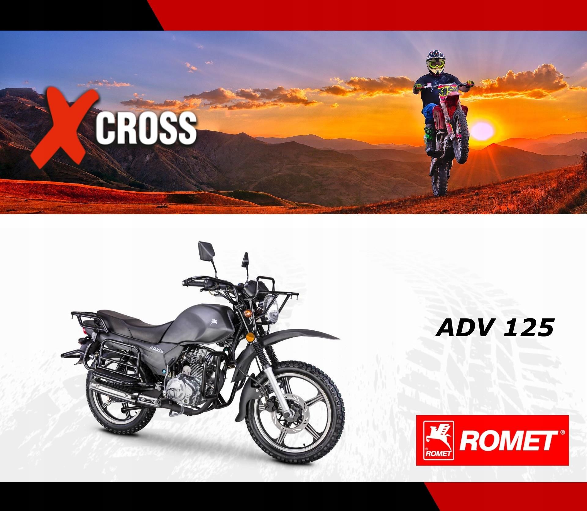 MOTOCYKL ROMET ADV 125 ENDURO NA KAT. B RATY - Opinie i ceny na Ceneo.pl