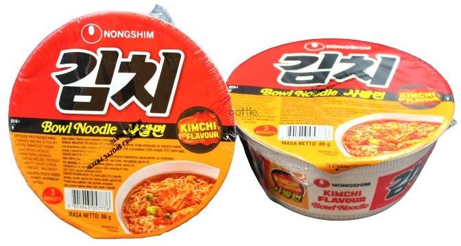 NONGSHIM KUKSU KIMCHI FLAVOUR PIKATNTNA ZUPA ORIENTALNA 86G 12SZT ...