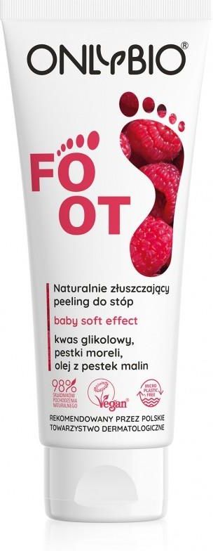 Kosmetyk do stóp Only Bio Onlybio Foot Naturalnie Złuszczający Peeling ...