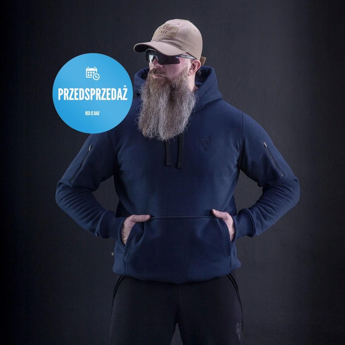 Red is Bad Bluza taktyczna z kapturem - granat - S - Ceny i opinie ...