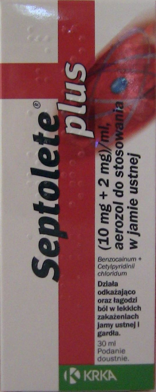 Septolete Plus aerozol 30ml - Opinie i ceny na Ceneo.pl