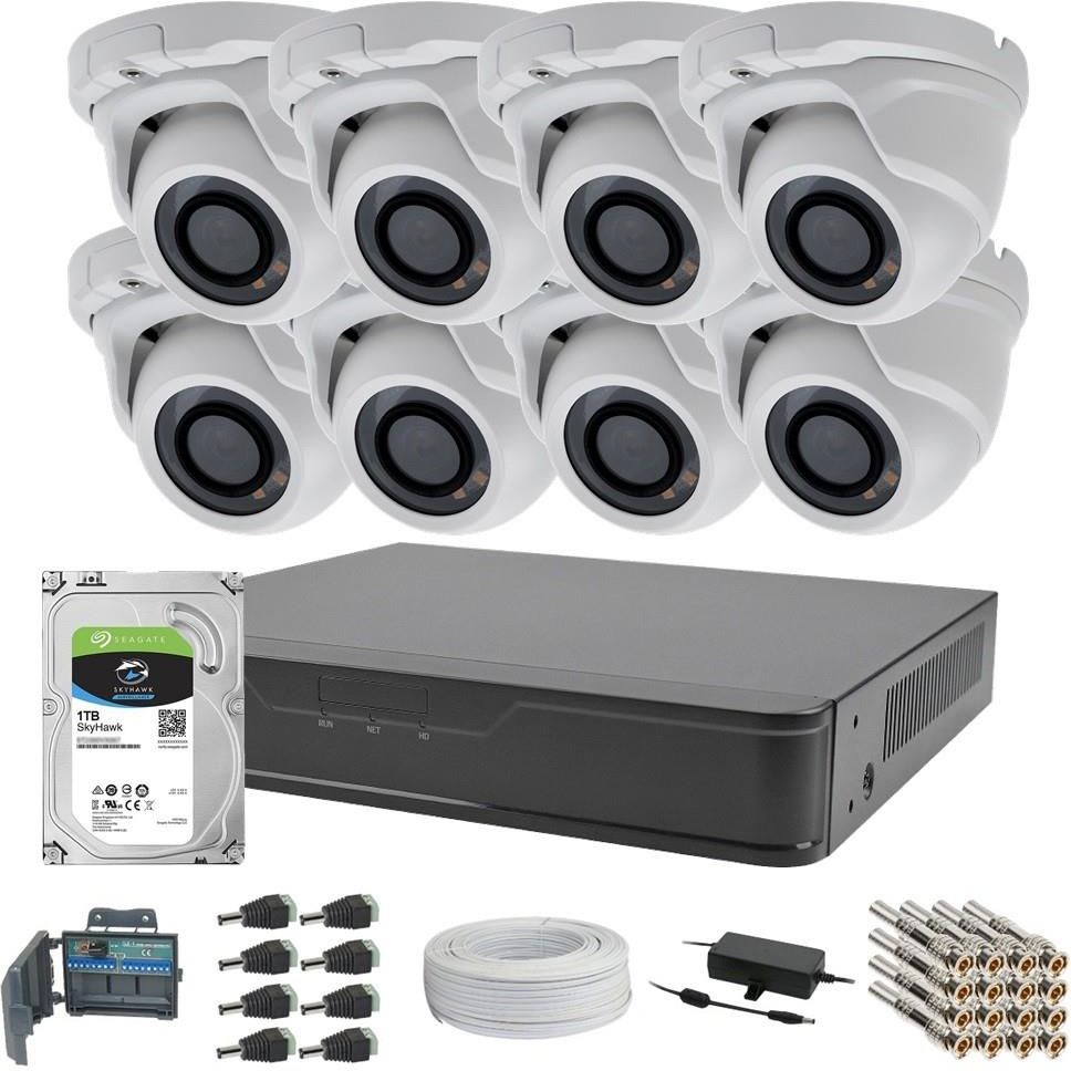 Zestaw do monitoringu Dvs Digital Video System Zestaw Monitoringu 8 ...