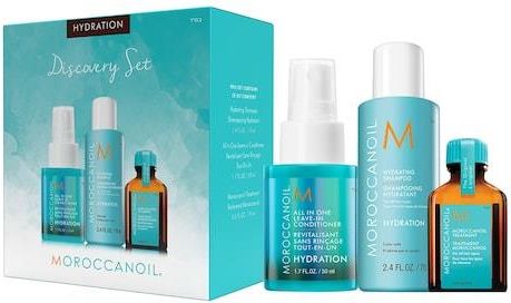 Zestaw dla kobiety Moroccanoil Zestaw Nawilżający Zestaw Do Pielęgnacji Włosów Szampon 70Ml ...