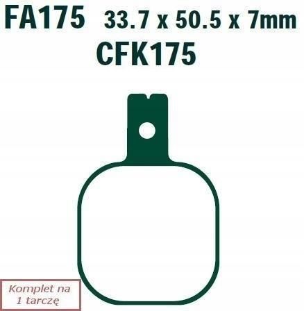 Klocki hamulcowe Ebc Klocki Hamulcowe Moto Fa175 - Opinie i ceny na ...