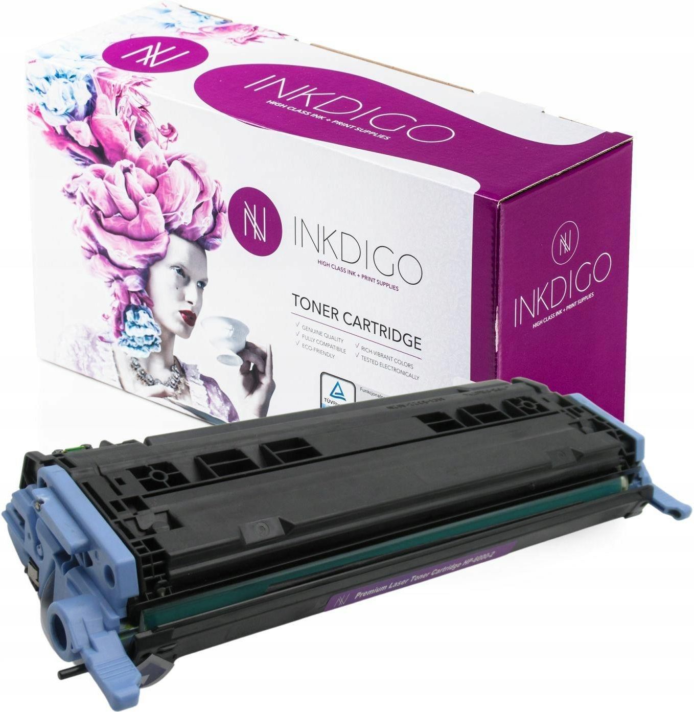 INKDIGO TONER DO HP Q6001A LASERJET 2600 1600 2605 CYAN (HP6001 ...